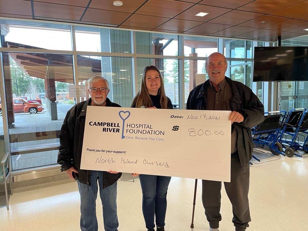 North Island Cruisers Car Show Donation - Campbell River Hospital ...