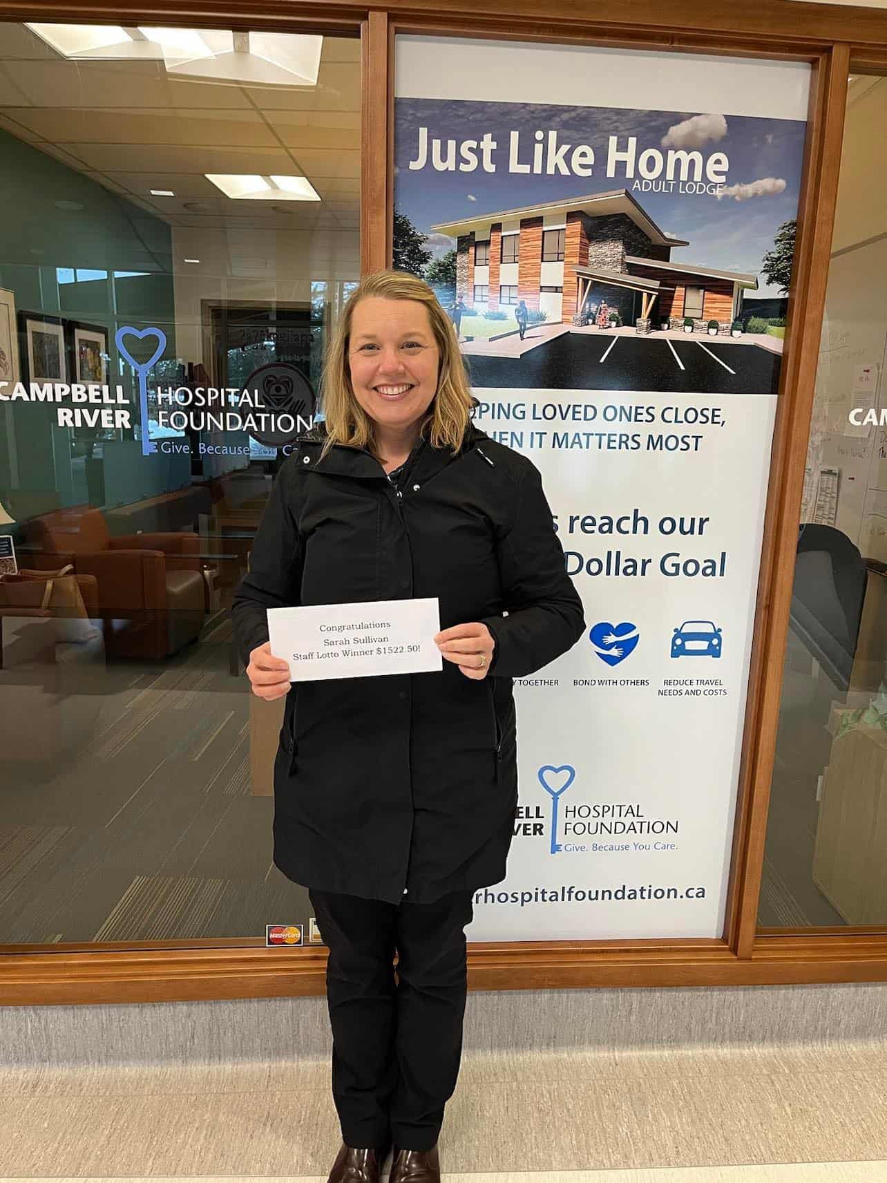 Staff Lottery Winner February 28th, 2023 - Campbell River Hospital ...